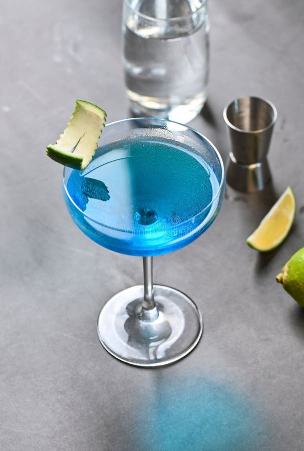 Tall Clear Glass Filled with a Refreshing Beverage. Stock Photo - Image ...