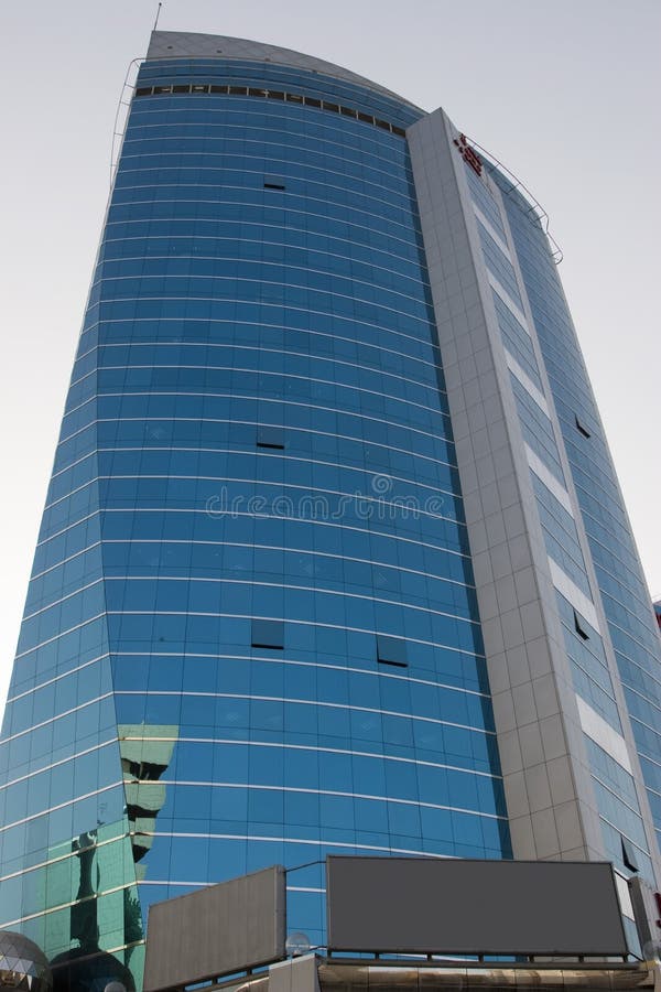 Tall Commercial Building in Deira Stock Photo - Image of eastern ...