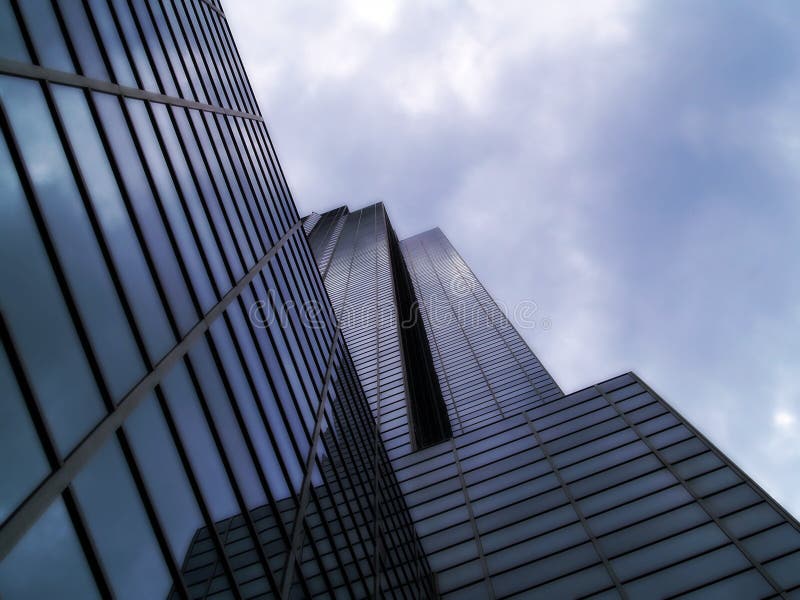 Tall Corporate Office Building Stock Image - Image of climbing ...