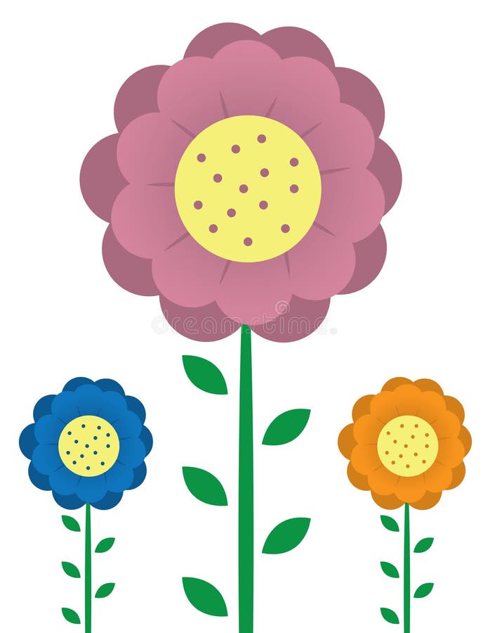 Bush with flowers stock vector. Illustration of bush - 21374364