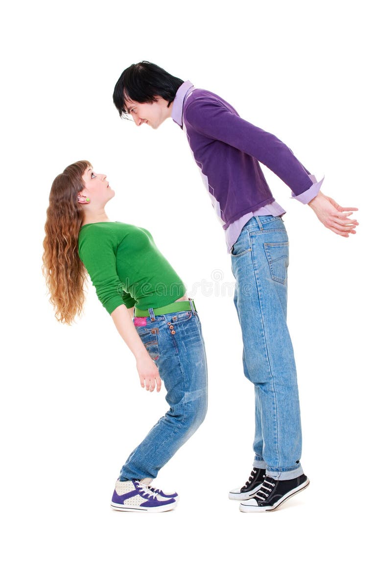 Tall Girl Short Guy Por Stock Photos - Free & Royalty-Free Stock Photos ...