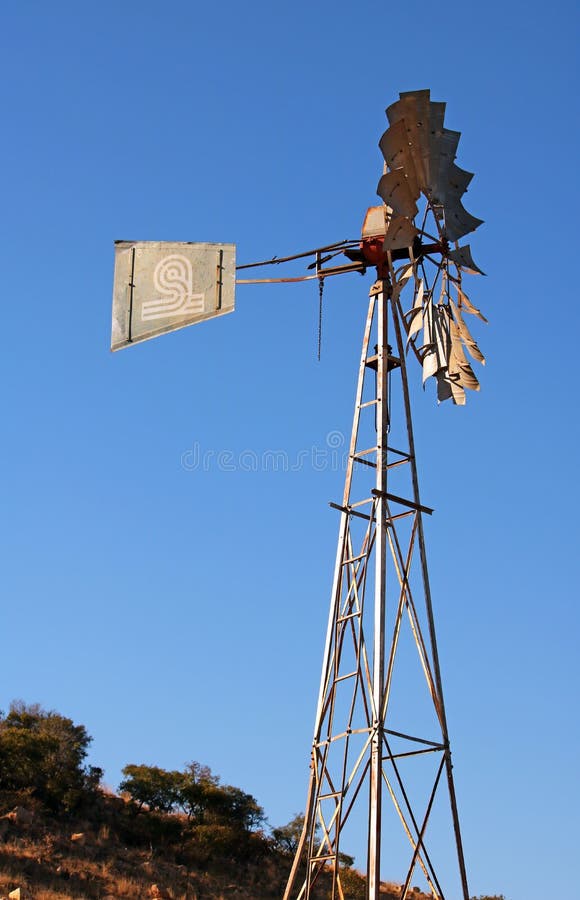 VIEW of FINS on the WHEEL of a WATER WINDMILL Stock Image - Image of ...