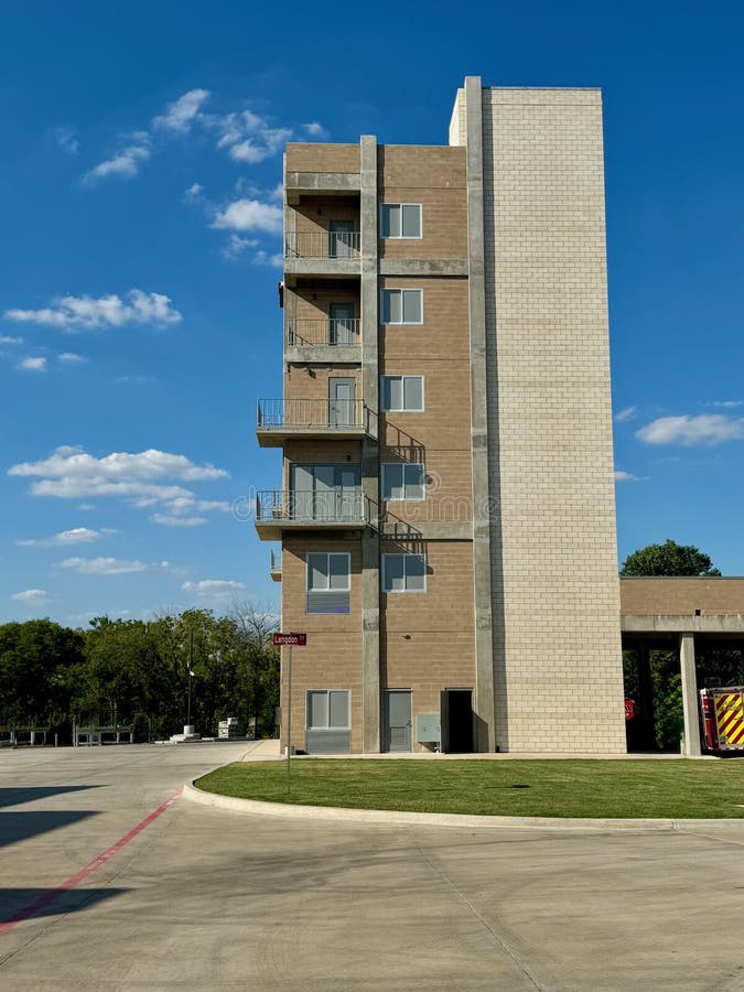 Firefighter Training Tower stock image. Image of city - 381166695