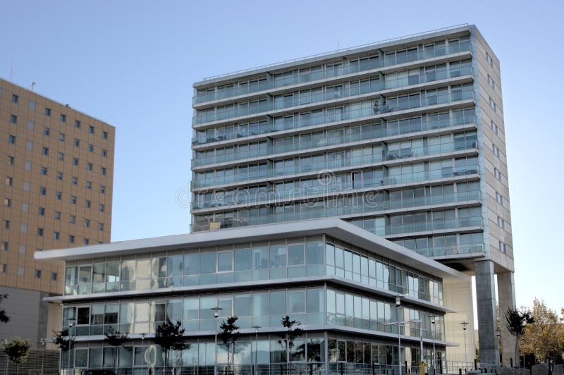 Tall Office Building Complex Picture. Image: 3873114