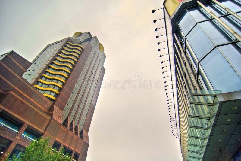 Tall office blocks stock image. Image of city, skyscraper - 35363947