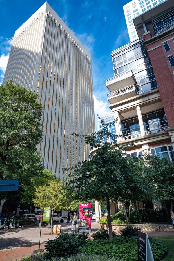 Tall Office Buildings in Downtown Charlotte, NC Editorial Stock Image ...