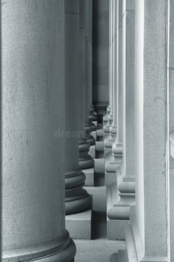 Big Pillars stock photo. Image of architecture, column - 9368326