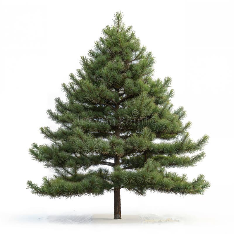 Tall Pine Tree Isolated stock image. Image of lifelike - 326350309