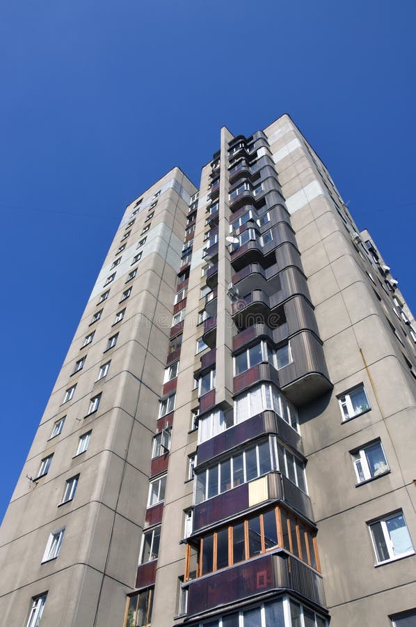 Residential Building in Israel and the Green Area in the Yard Stock ...