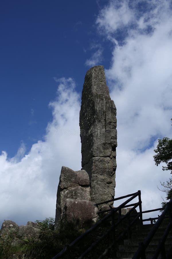 Rocks, sky stock photo. Image of park, blue, monolith - 369775186