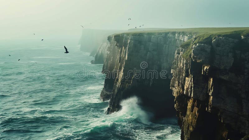 Tall rock at the shore stock image. Image of epic, ocean - 337673263