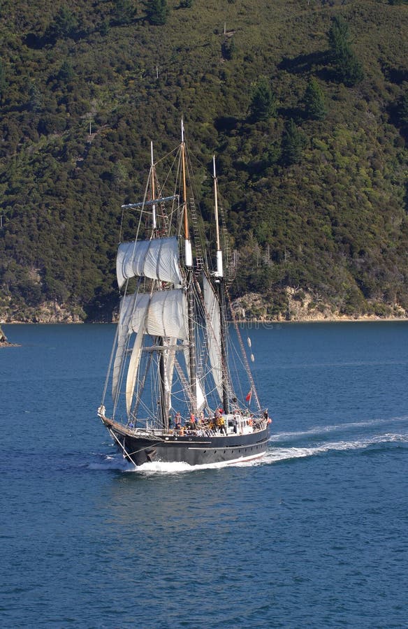 Tall Sailing Ship stock image. Image of vessel, ship, ocean - 65789