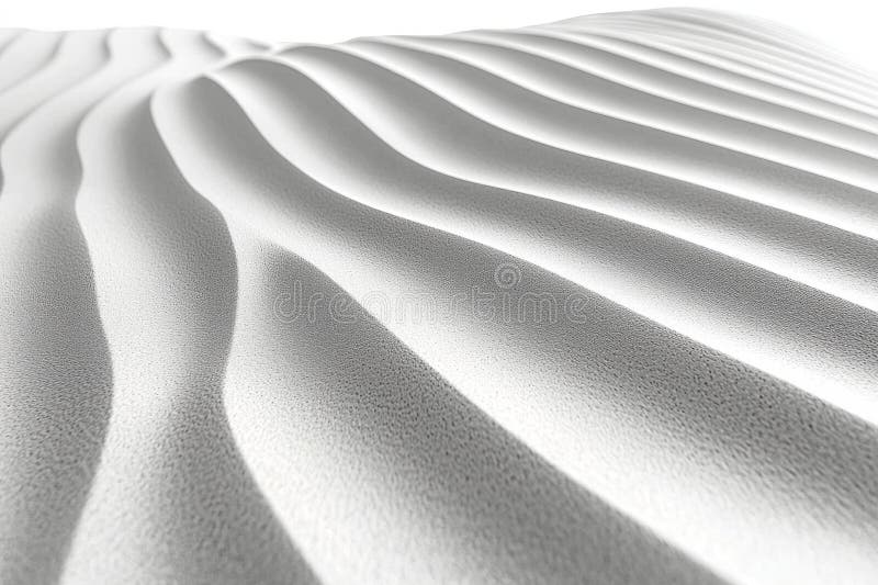 Tall Sand Dunes Sharp Crests Create Mesmerizing Pattern Late Afternoon ...