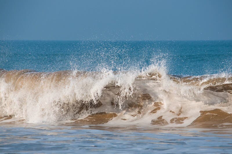 Tall Wave stock image. Image of seascape, foreshore, bright - 30201181