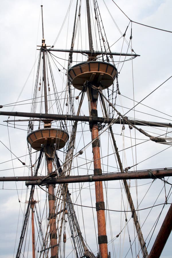 Tall Ship Mast stock image. Image of ship, sailboat, tall - 686085