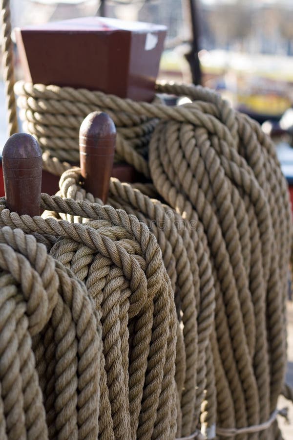 Tall Ship Rigging stock image. Image of details, ropes - 2442829