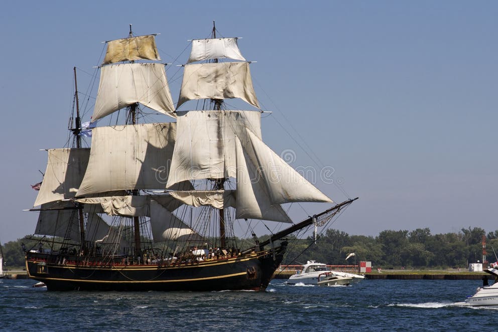 Tall Ships Challenge 2010 - HMS Bounty Editorial Image - Image of ...