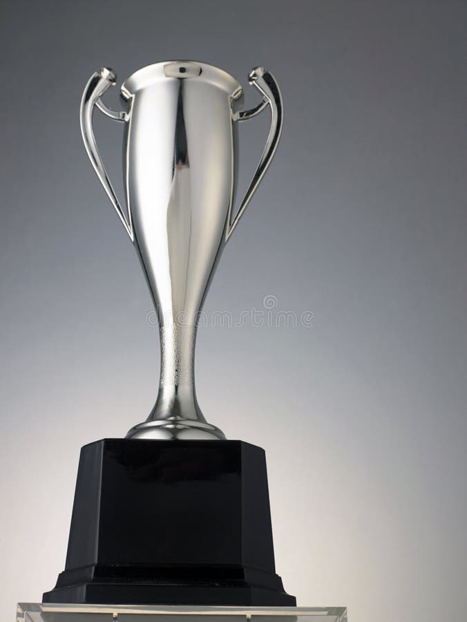 Tall silver trophy stock photo. Image of champion, ceremony - 48403914