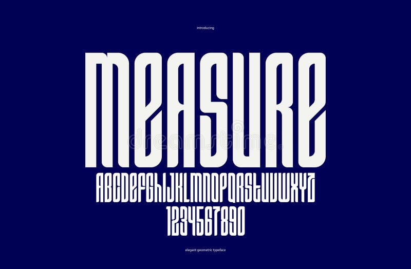 Tall Simple Sans Serif Display Font for Logos Headers or Slogans ...