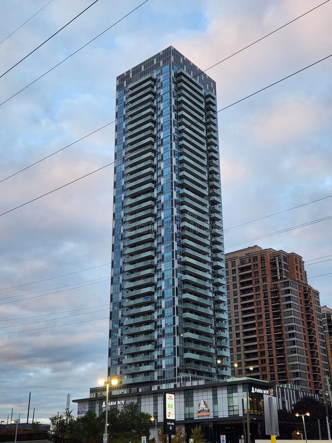 Tall Sky Scraper Building editorial stock photo. Image of tall - 301343233