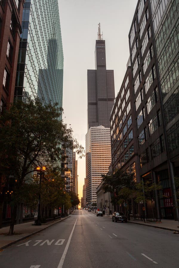 The Tallest Building in Chicago the Sears Tower Renamed the Willis ...