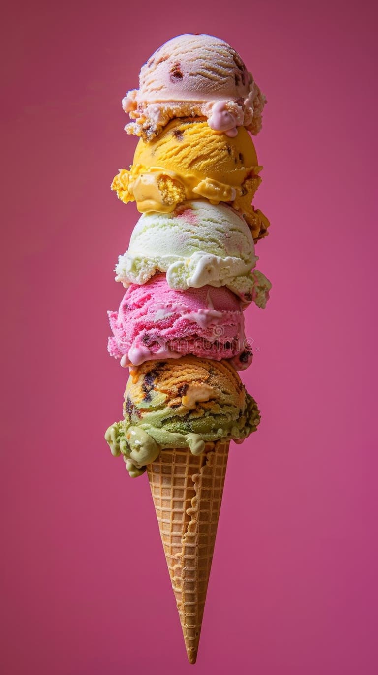237 Stack Ice Cream Scoops Stock Photos - Free & Royalty-Free Stock ...