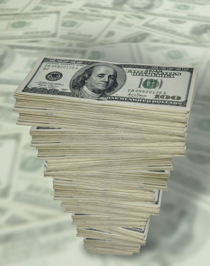 Money stack stock image. Image of cash, savings, stack - 20912061