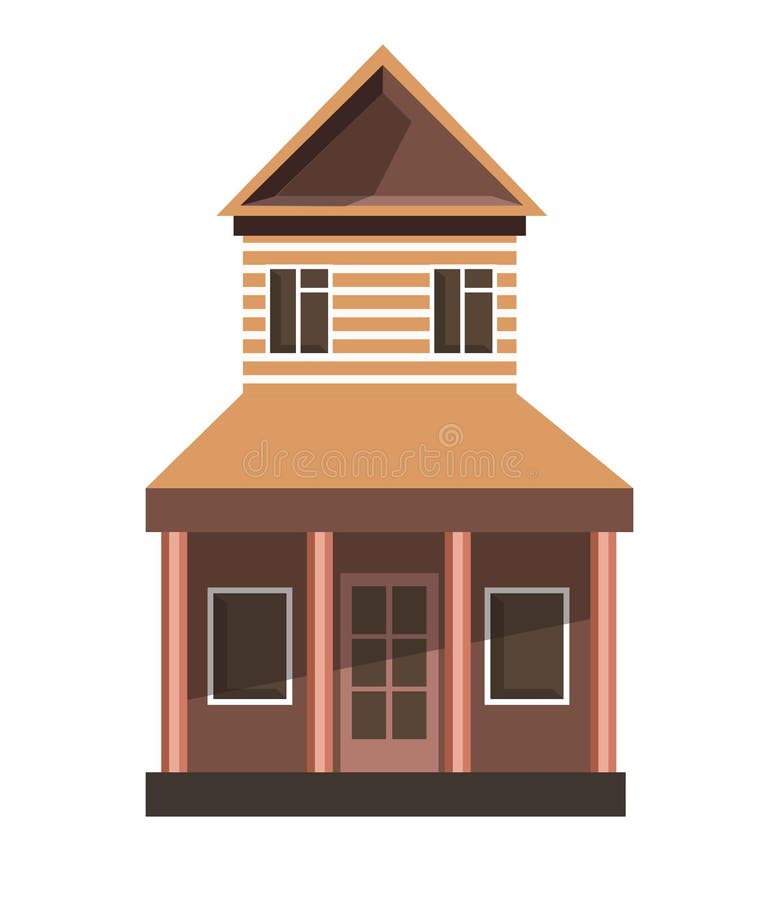 Tall vintage house stock vector. Illustration of architecture - 94229079