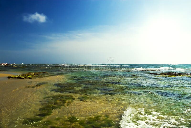Tall waves stock photo. Image of natural, flow, lagoon - 43810016