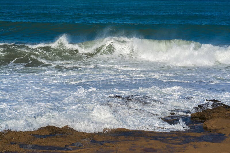 Surf at sea stock image. Image of blue, view, shore - 152431227
