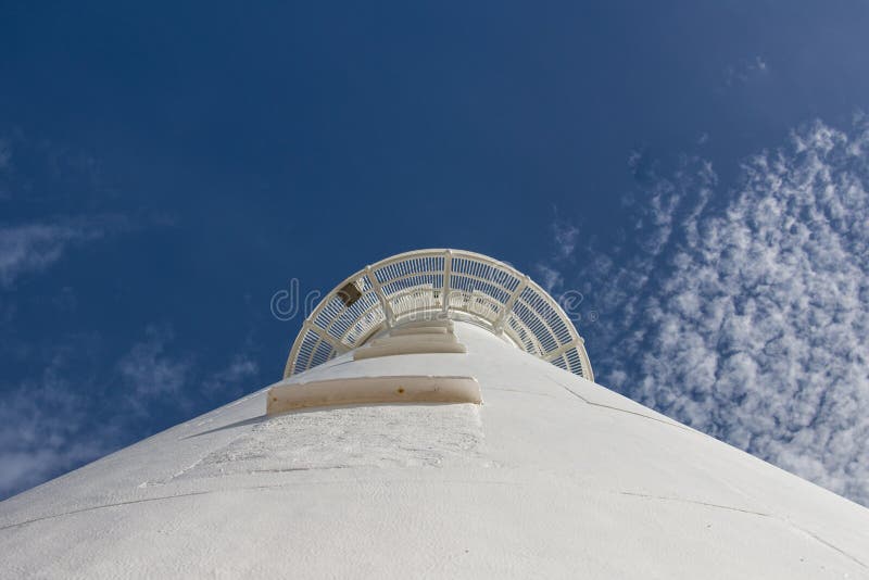 White Lighthouse stock photo. Image of white, tower, tall - 30280894