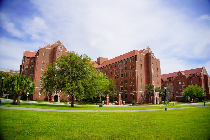 Florida State University Campus Building Stock Image - Image of ...