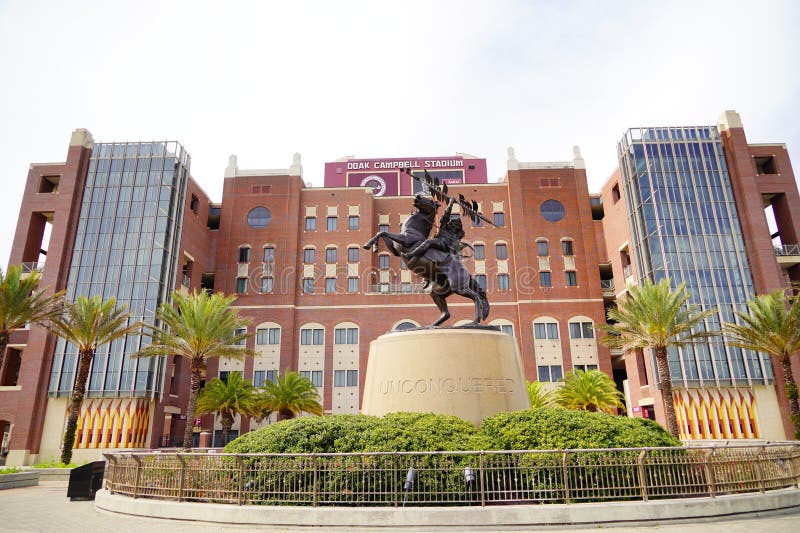 Florida State University Campus Building Editorial Image - Image of ...