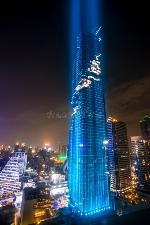 The Tallest Building in Thailand Editorial Stock Image - Image of ...