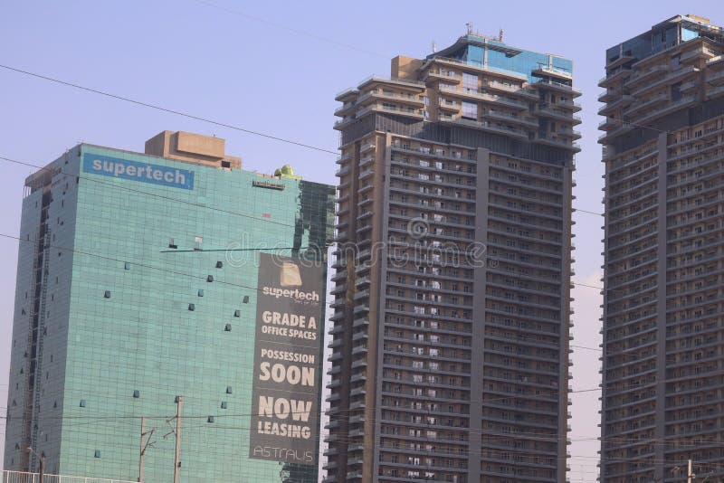 Tallest Buildings in the New Delhi Editorial Image - Image of ...