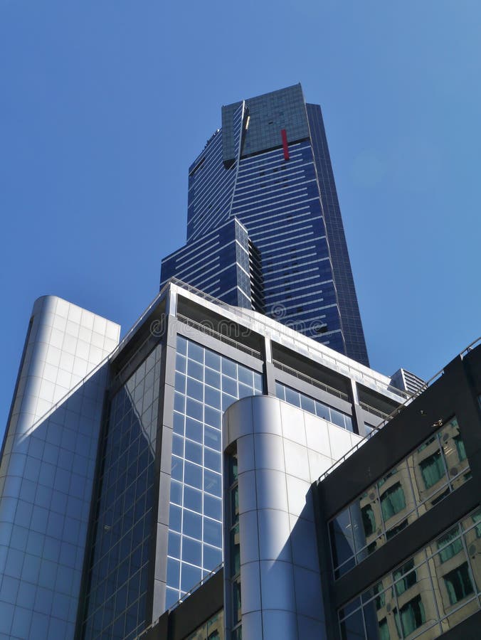 The Tallest Skyscraper of Melbourne Editorial Image - Image of landmark ...