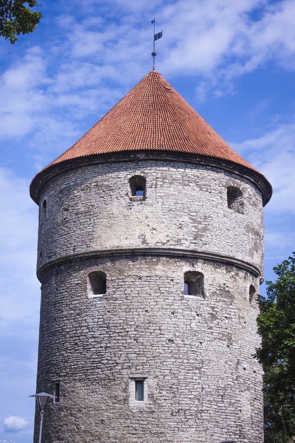 Tallin Del Castello Di Medio Evo Immagine Stock - Immagine di vecchio ...