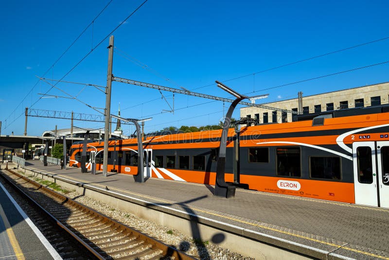 Tallinn Central Railway Station Editorial Stock Photo - Image of ...