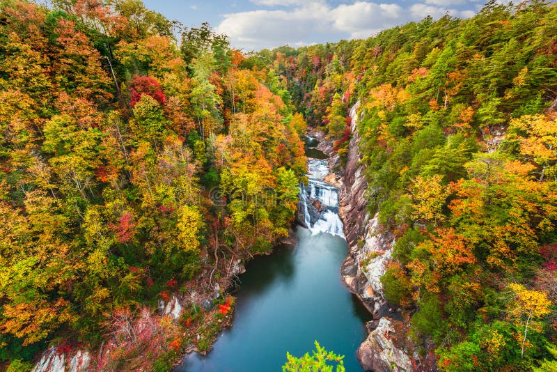 Tallulah Falls, Georgia, U.S.a. Immagine Stock - Immagine di rurale ...