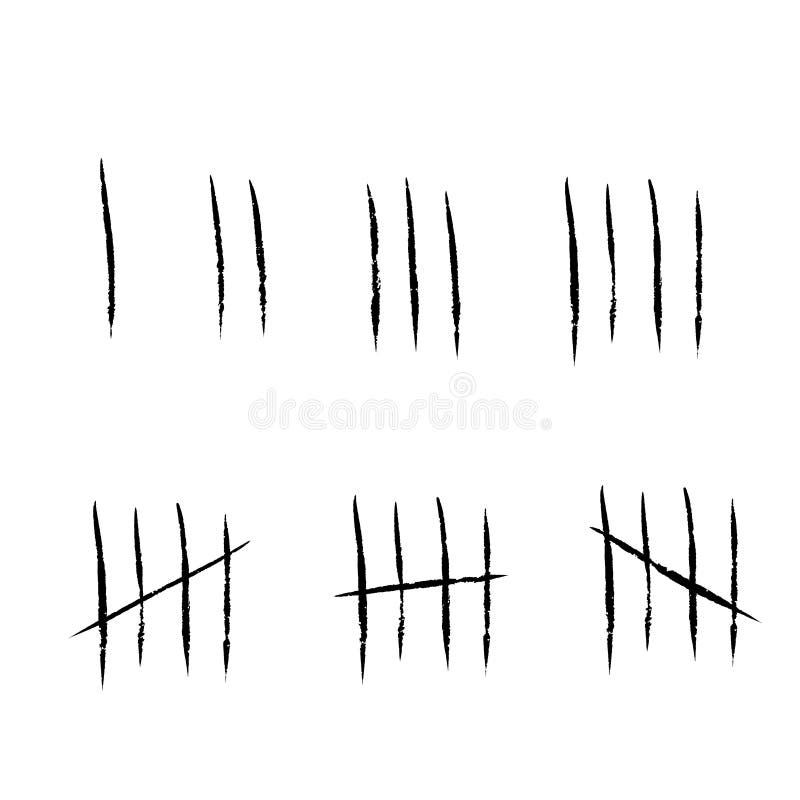 Tally Marks. Prison Sticks Lines Counter on Wall. Jail Sign. Scratch ... Tally Marks. Prison Sticks Lines Counter on Wall. Jail Sign. Scratch ...