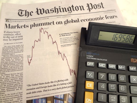 Tallying Losses editorial photography. Image of economics - 20608832