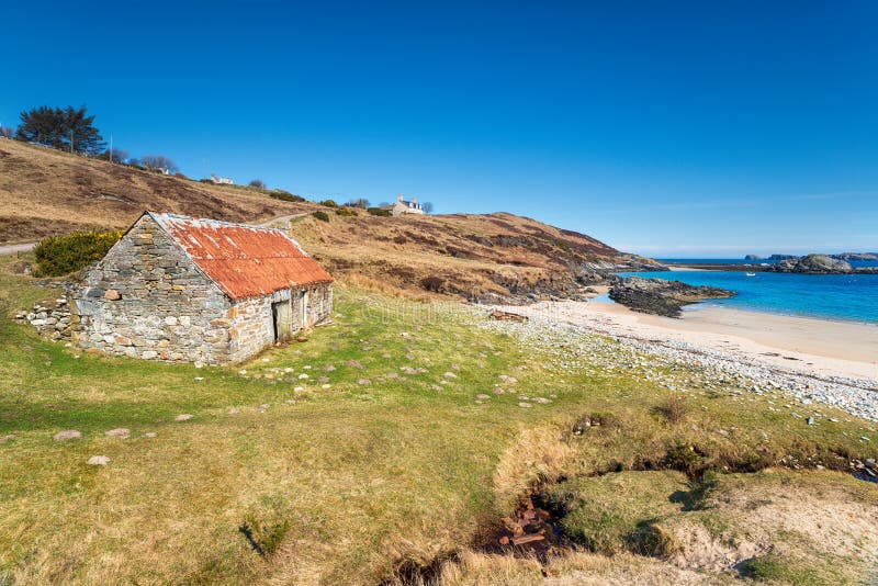 Talmine Bay in Sutherland stock photo. Image of ocean - 120424944
