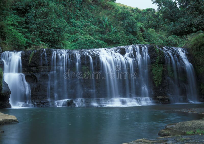 Talofofo falls stock image. Image of green, oceania, guam - 4690703