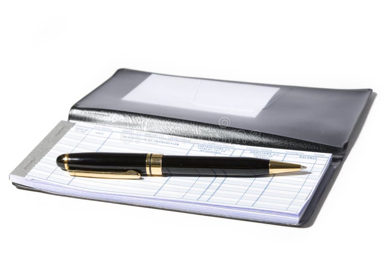 Talonario de cheques imagen de archivo. Imagen de bancarrota - 12247961