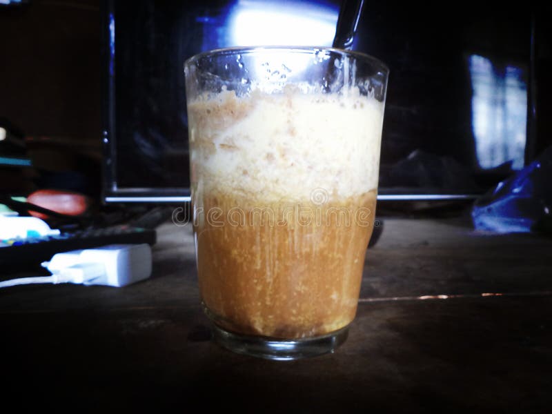 Talua Tea, a Beverage Typical of the People of West Sumatra Stock Photo ...