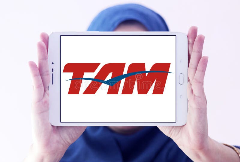 TAM Airlines Brazil-Logo redaktionelles bild. Bild von kommerziell ...