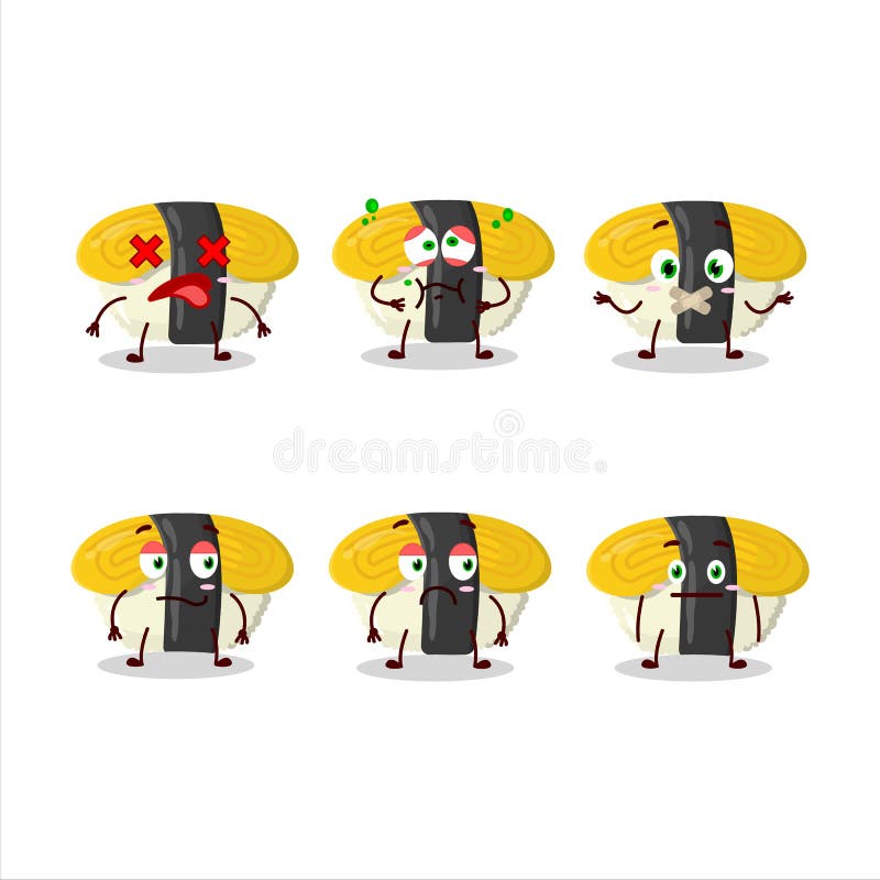 Tamago Sushi Stock Illustrations – 616 Tamago Sushi Stock Illustrations ...