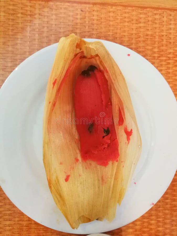 Tamal dulce imagen de archivo. Imagen de tradicional - 135000803
