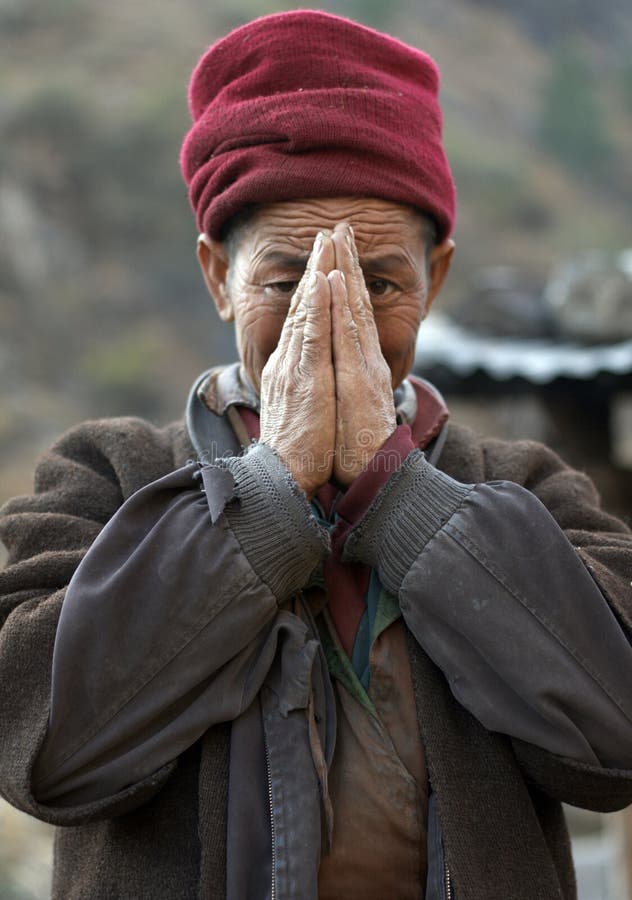 Tamang Man 1 editorial stock photo. Image of people, langtang - 19444058