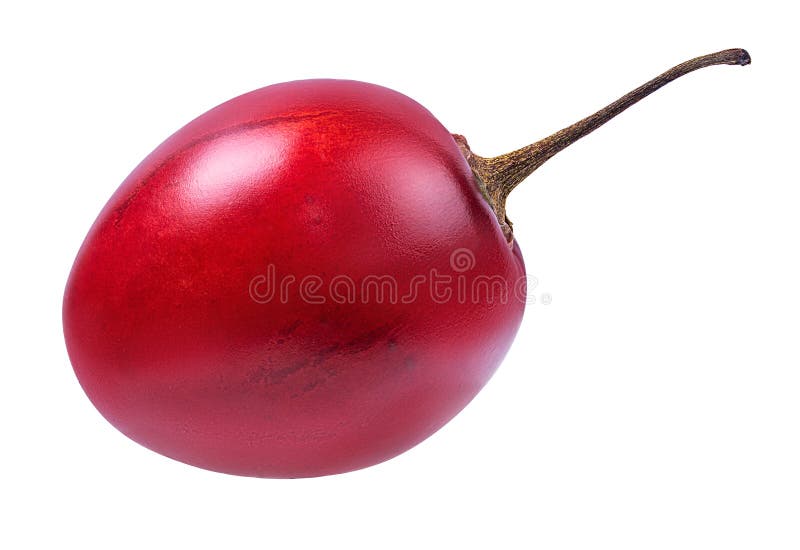 Tamarillo Isolated on White Stock Photo - Image of healthy, tamarillo ...